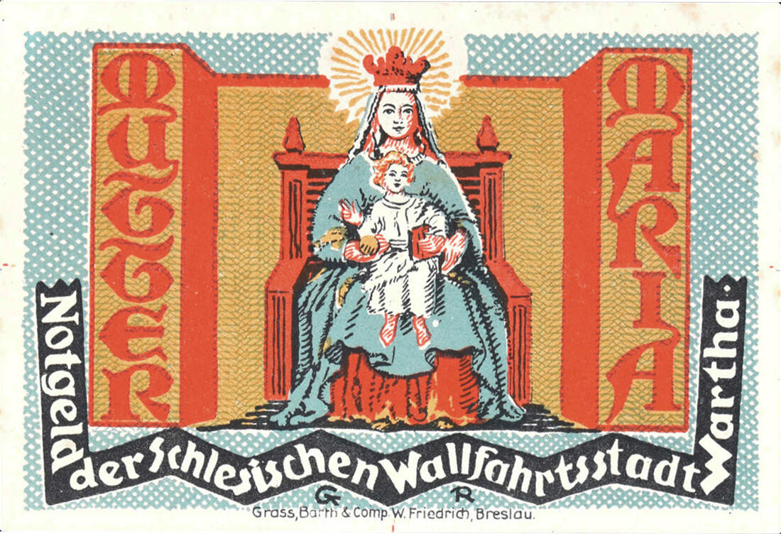 Germany 50 Pfennig Banknote, Wartha, personnage, 1921 AU(55-58) Mehl ...