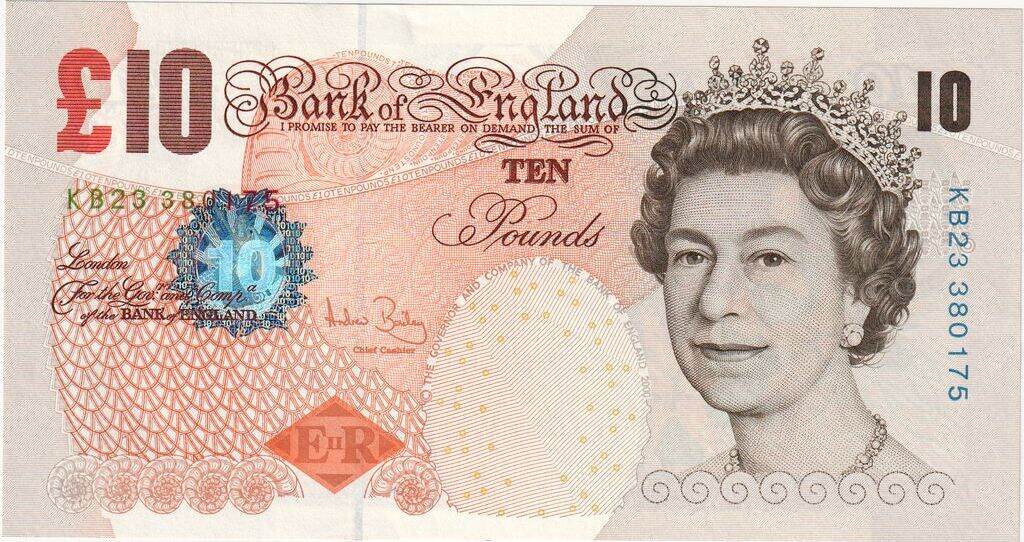 Great Britain 10 Pounds 2004-2011 VZ AU(55-58) | MA-Shops