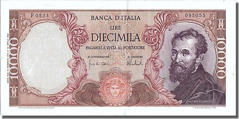 Italy 10,000 Lire 1973 Banknote, 1973-02-15 UNC(60-62) | MA-Shops