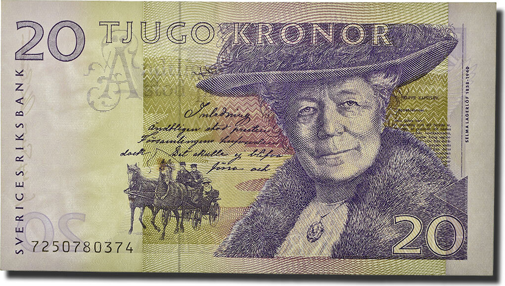 Sweden 20 Kronor 1991-1995 Banknote, 1994-1995, KM:61b UNC(63) | MA-Shops