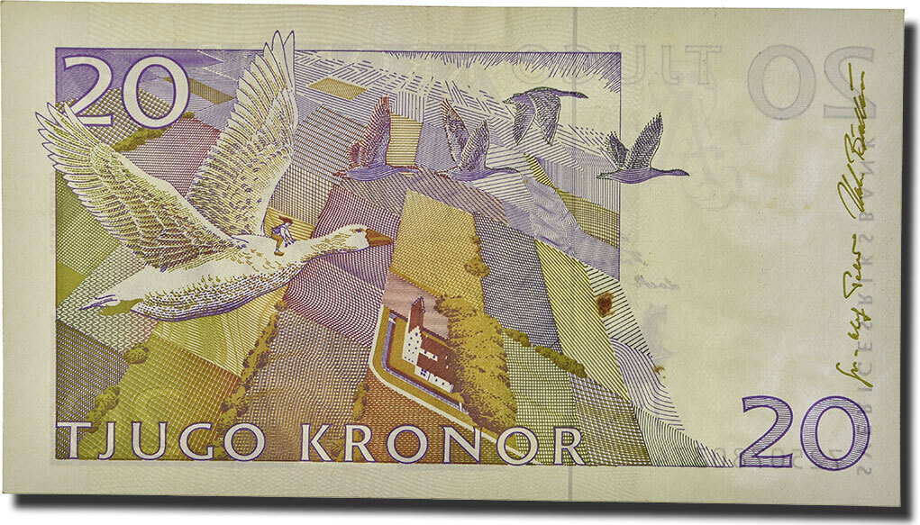 Sweden 20 Kronor 1991-1995 Banknote, 1994-1995, KM:61b UNC(63) | MA-Shops