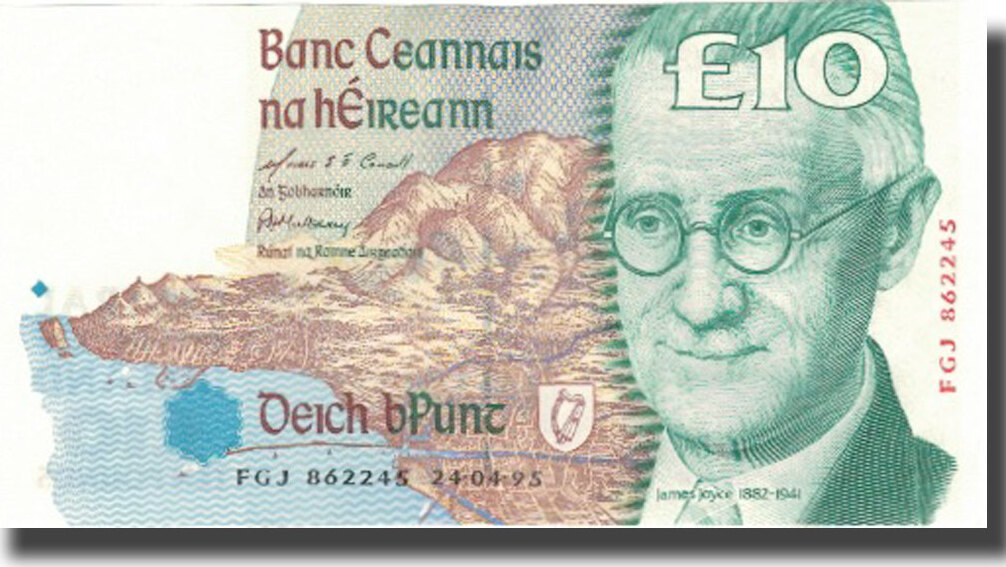 Ireland - Republic 10 Pounds Banknote, Undated (1993-99), KM:76b UNC(60 ...