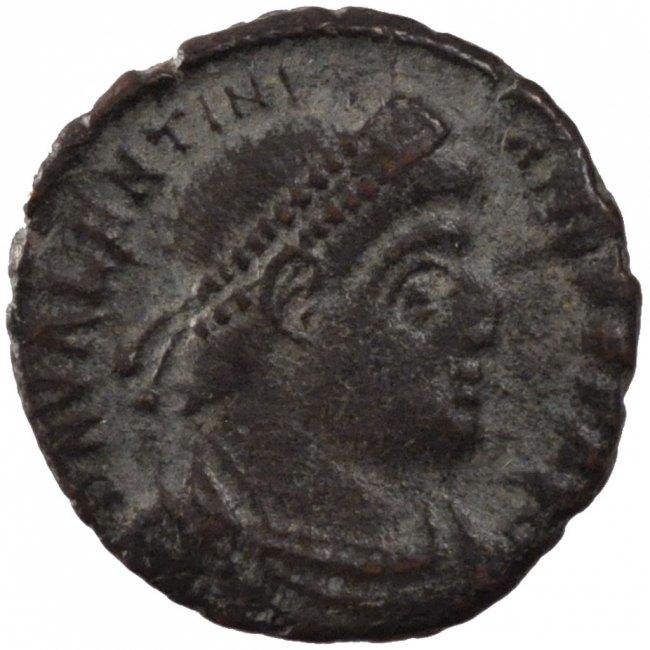 Nummus Coin, Valentinian I, Siscia, Copper, Cohen:37 EF(40-45) | MA-Shops