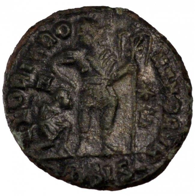 Nummus Coin, Valentinian I, Siscia, Copper, Cohen:12 AU(50-53) | MA-Shops
