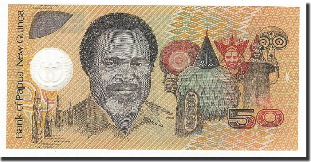 Papua New Guinea 50 Kina 1999 Banknote, KM:18a UNC(65-70) | MA-Shops