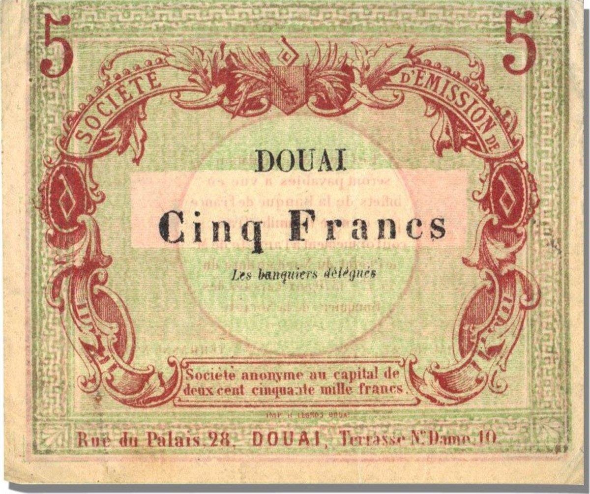 France 5 Francs 1870 Banknote UNC(63) | MA-Shops