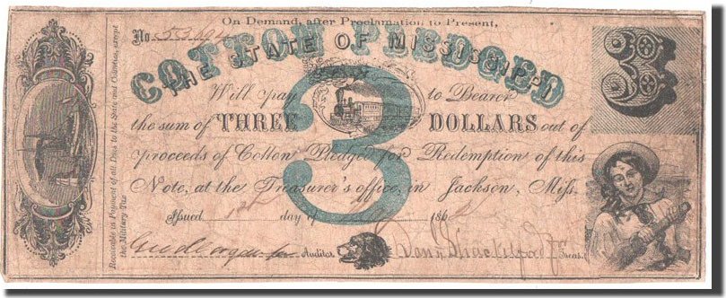 United States 3 Dollars 1862 Banknote VF(20-25) | MA-Shops
