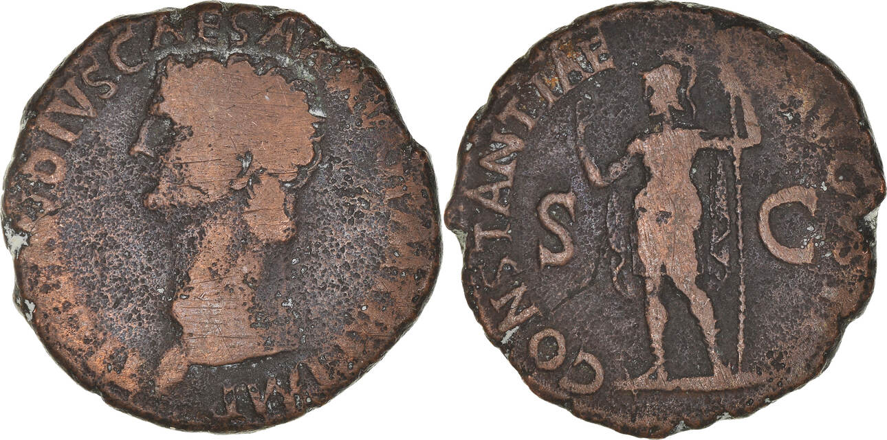 As 41-50 Rome Coin, Claudius, Rome, Bronze, RIC:95 VF(20-25) | MA-Shops