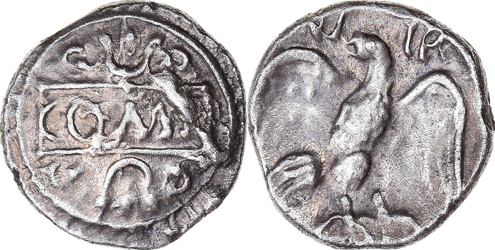 Unit 10-40 AD Not Applicable Coin, Atrebates & Regni, Verica, Pedigree ...