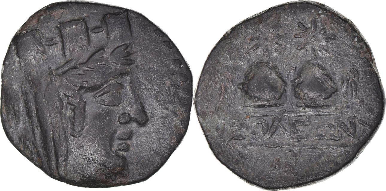 Bronze Æ 150-50 BC Soloi Coin, Cilicia, Soloi, Bronze EF(40-45) | MA-Shops