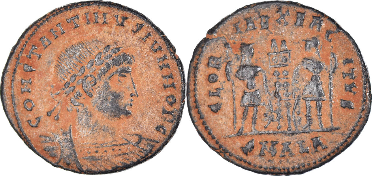 Follis 333-335 Alexandria Coin, Constantine II, Alexandria, Bronze, RIC ...