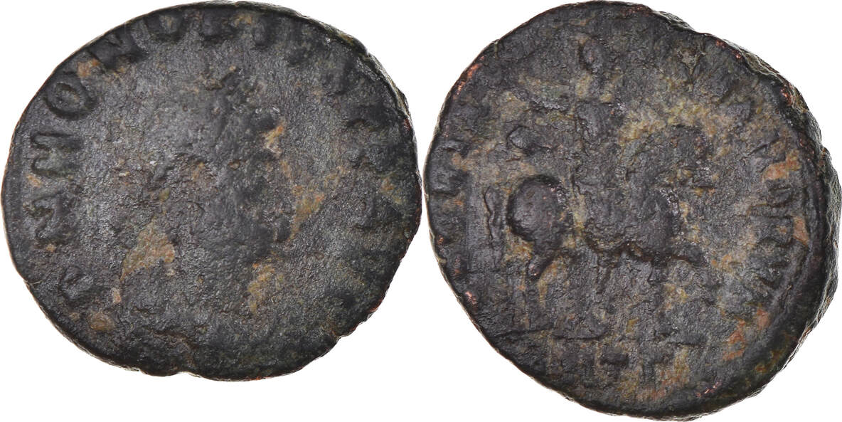 Nummus 392-395 Antioch Coin, Honorius, Antioch, Bronze, RIC:69E VF(20 ...