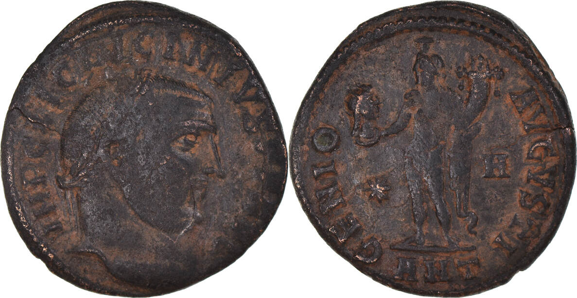 Follis 312 Antioch Coin, Licinius I, Antioch, Bronze, RIC:165 VF(30-35 ...
