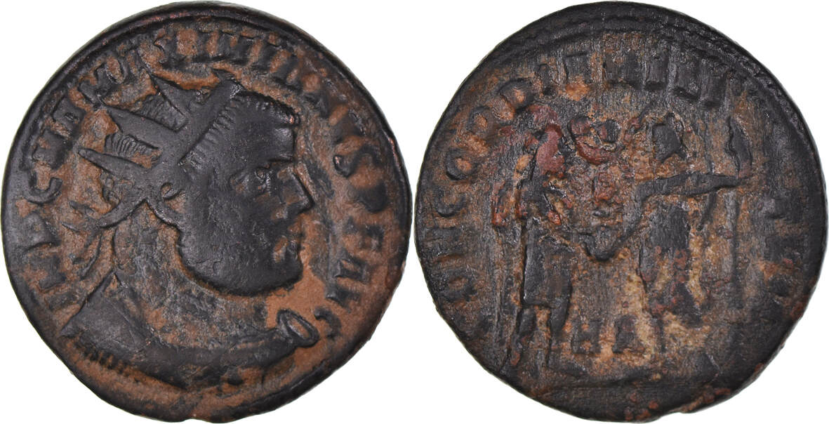 Fraction Æ 297-298 Heraclea Coin, Maximianus, Heraclea, Bronze, RIC:22 ...