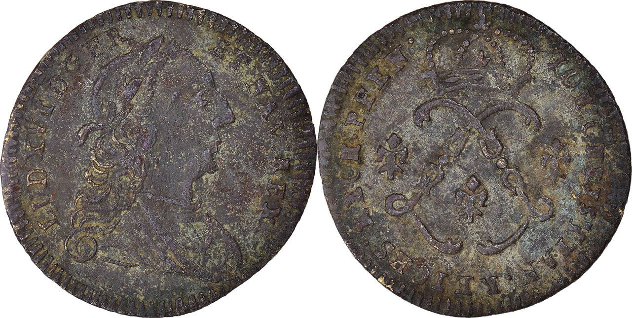 Germany Token Louis XVI, Jeton de Nuremberg, Brass VF(30-35) | MA-Shops
