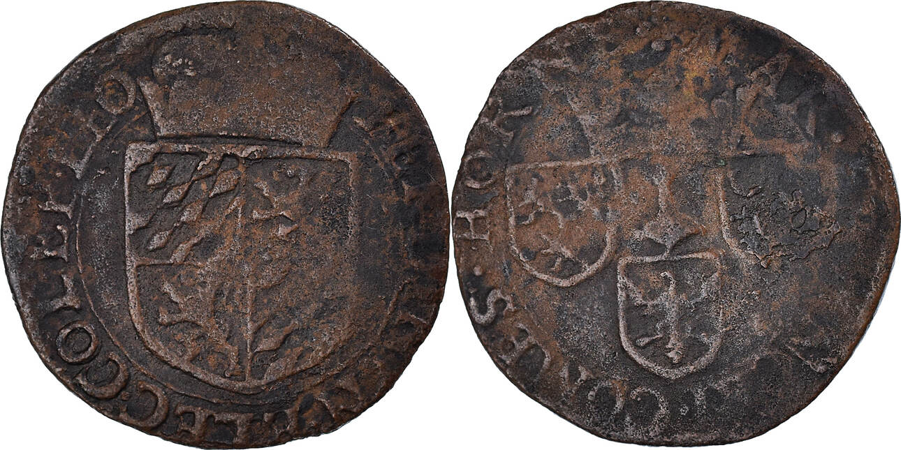 Liard Coin, Ferdinand, Liege, Copper, KM:31 VF(30-35) | MA-Shops