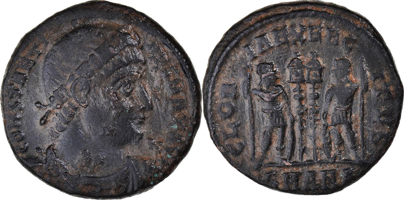Follis 330-335 Antioch Coin, Constantine I, Antioch, Bronze, RIC:86 VF ...