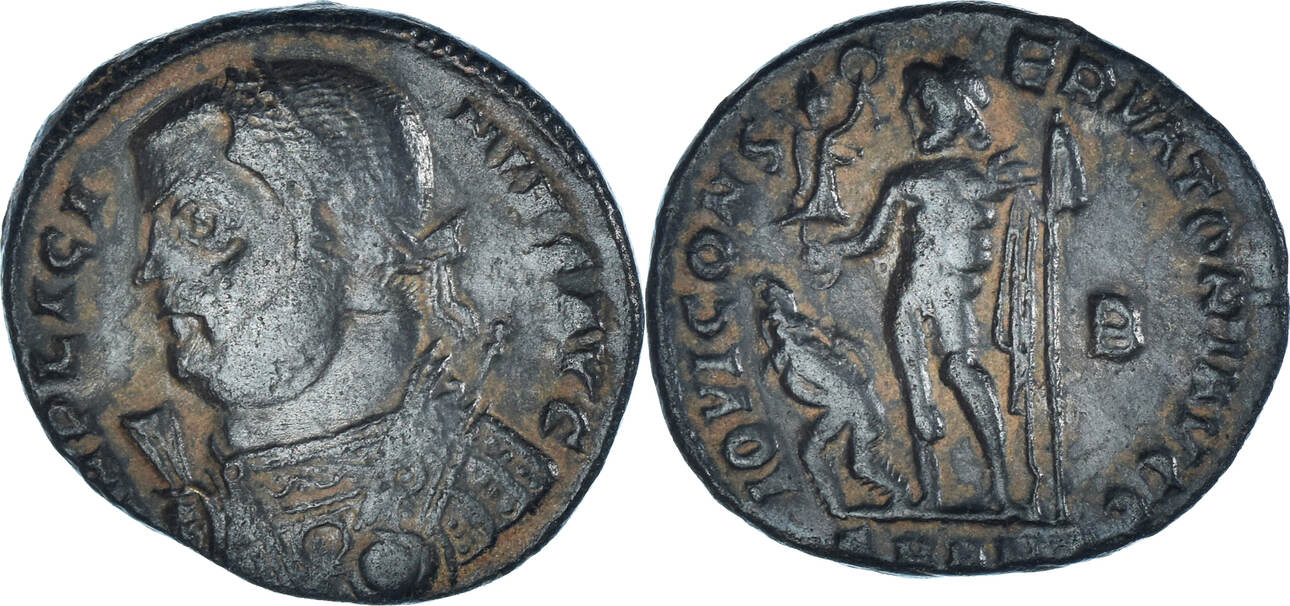 Follis 317-320 Antioch Coin, Licinius I, Antioch, Bronze, RIC:27 EF(40 ...