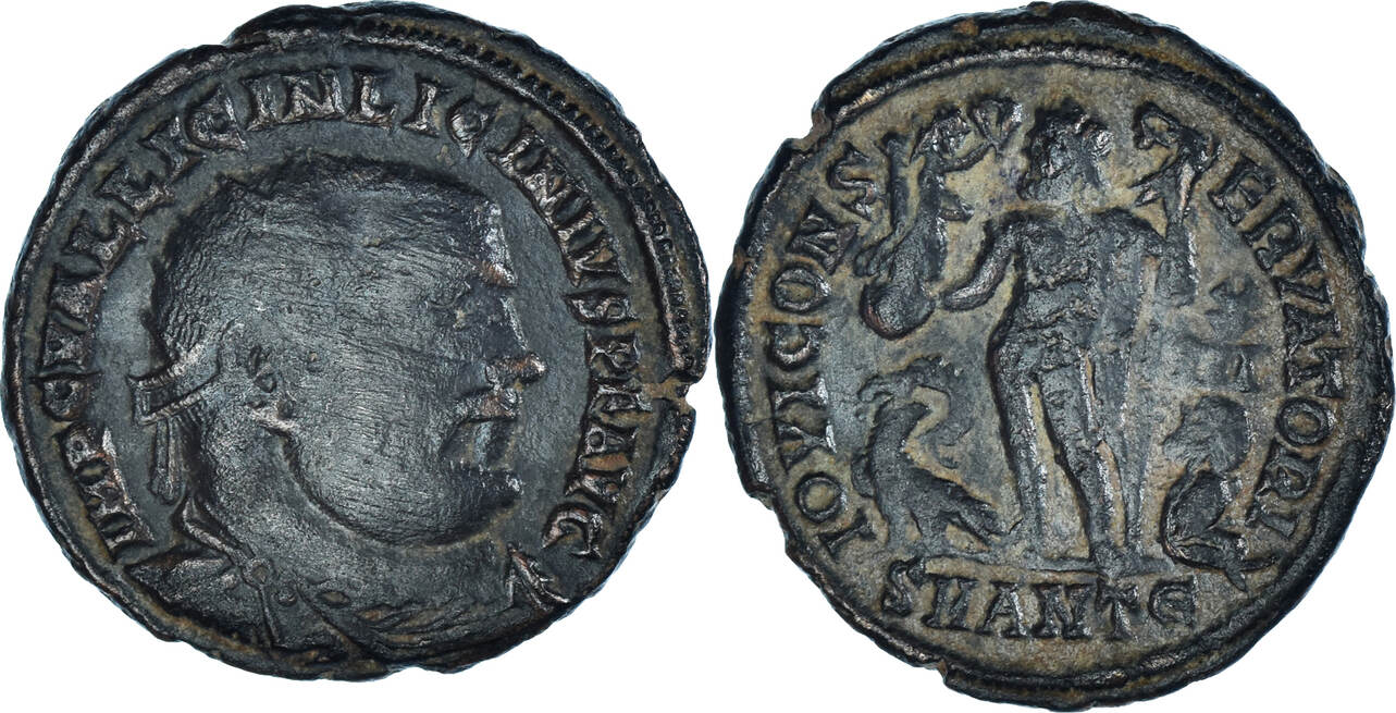 Follis 321-323 Antioch Coin, Licinius I, Antioch, Bronze, RIC:35 VF(30 ...