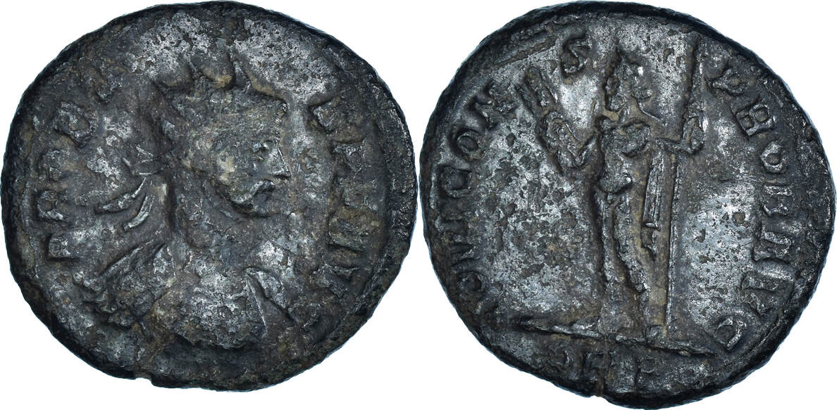 Antoninianus 276-282 Rome Coin, Probus, Rome, Billon, RIC:174 VF(20-25 ...