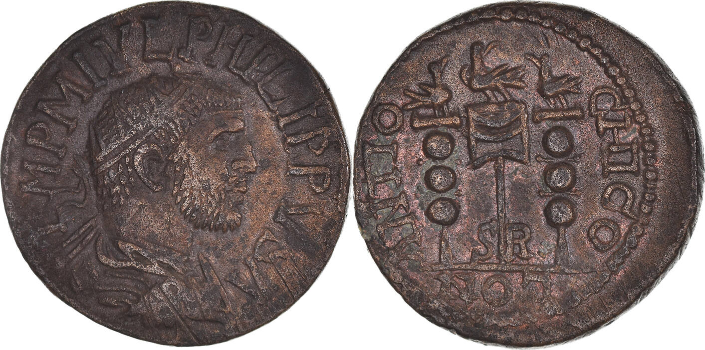 Bronze 244-249 Antioch Coin, Pisidia, Philip I, Antioch EF(40-45) | MA ...