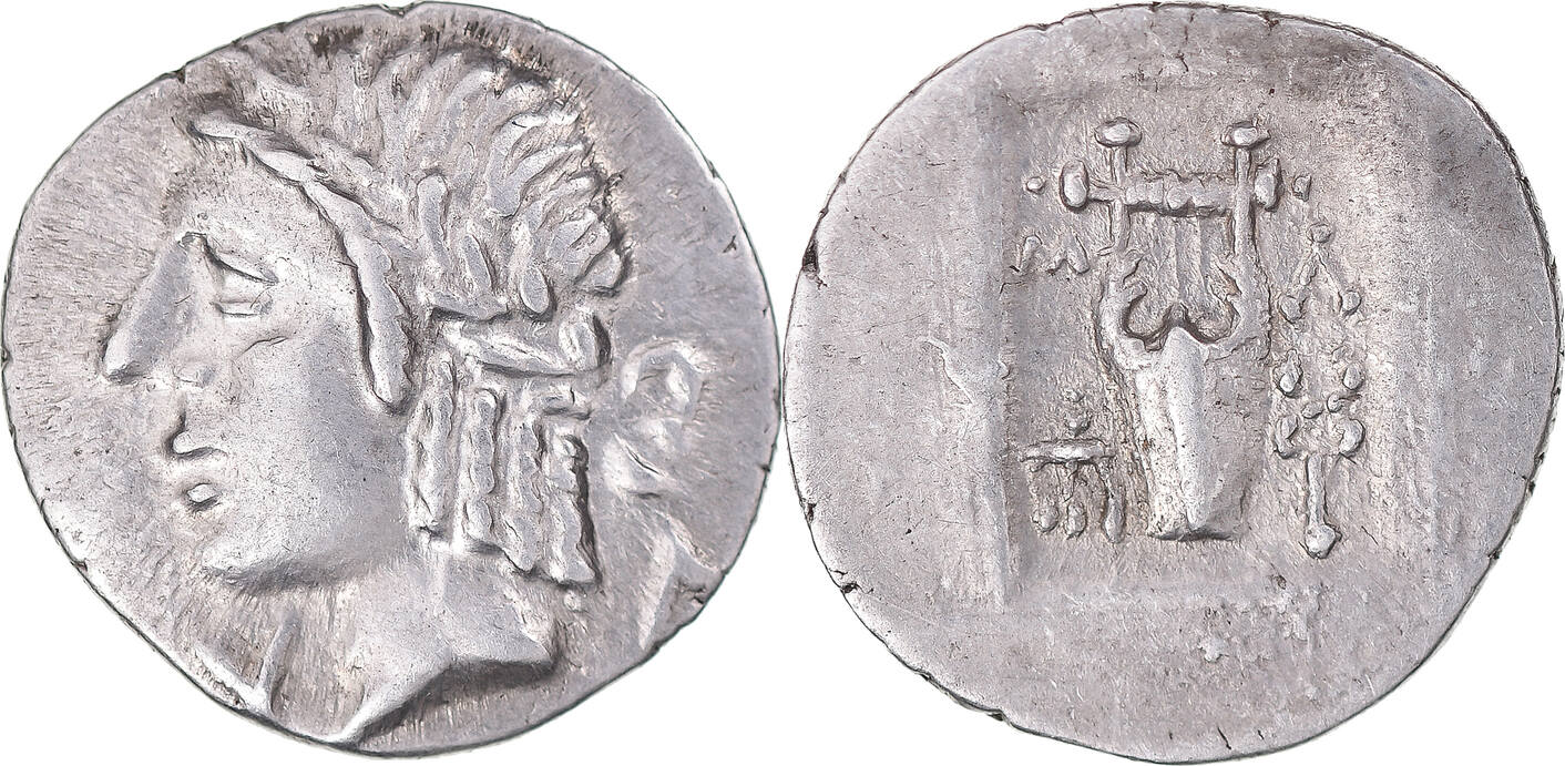 Hemidrachm after 18 BC Masikytes Coin, Lycia, Masikytes, Silver AU(55 ...