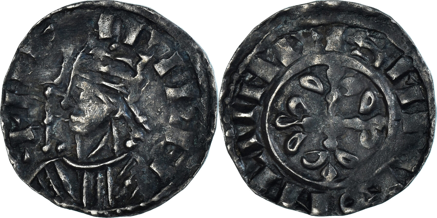 Great Britain Penny ca. 1102 London Norman, Henry I, London, Silver EF ...