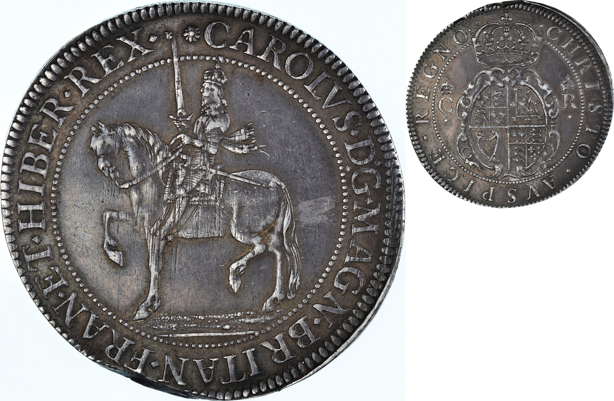 Kingdom of England Crown 1631-1632 London Charles I, London, Silver AU(50-53) | MA-Shops