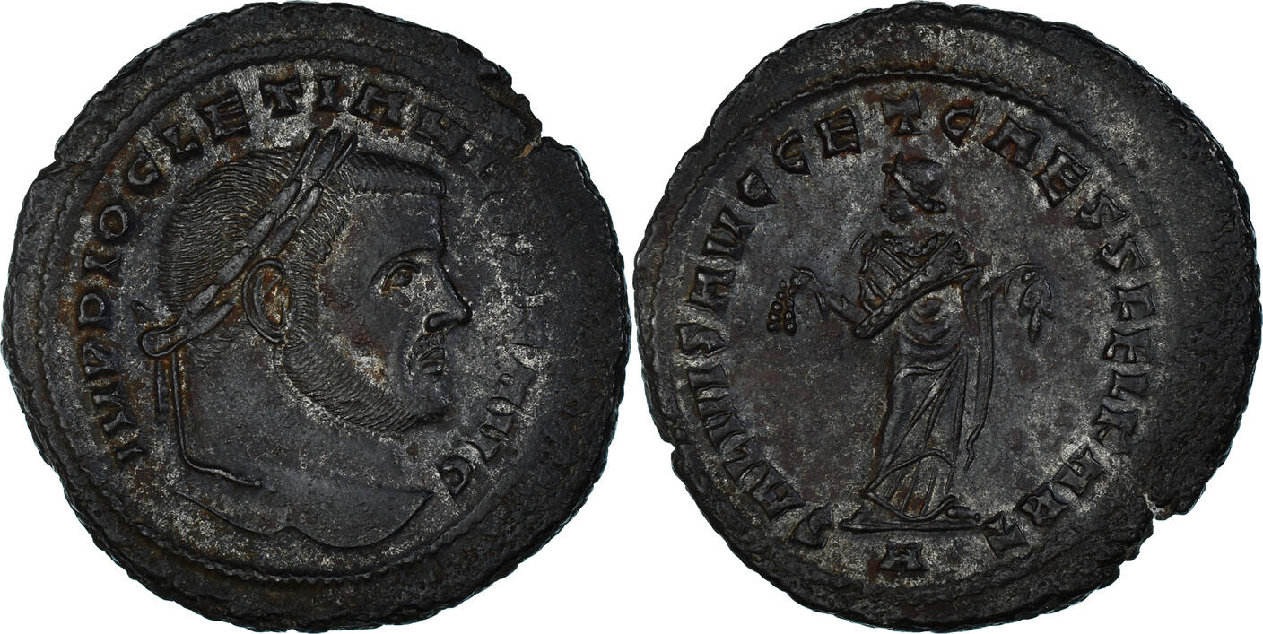 Nummus 299-303 Carthage Coin, Diocletian, Carthage, Billon, RIC:VI-31a ...