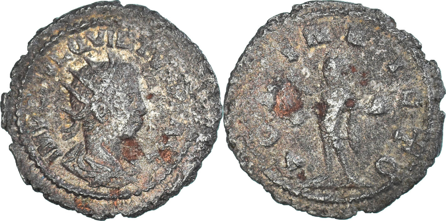 Antoninianus 260-261 Antioch Coin, Quietus, Antioch, Billon, RIC:10 VF ...