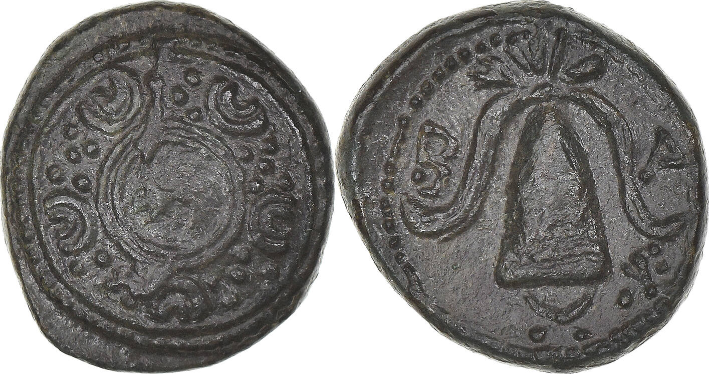 Half Unit ca. 325-310 BC Uncertain Coin, Kingdom of Macedonia ...