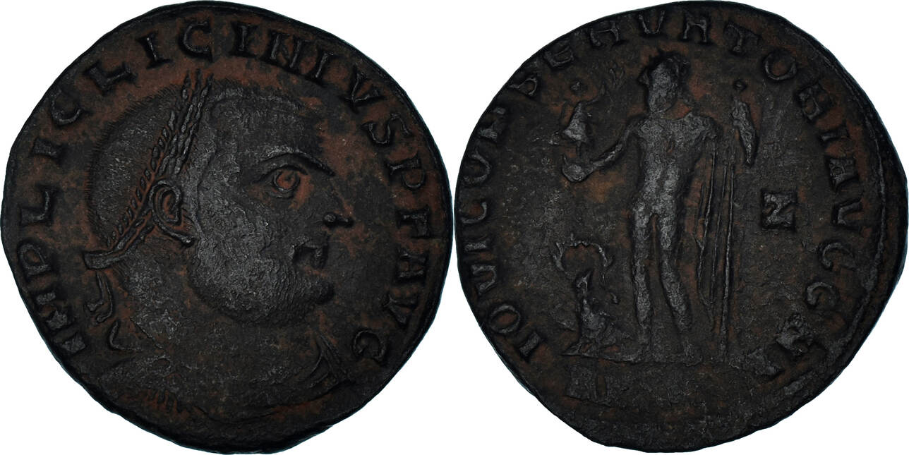 Follis 308-324 Coin, Licinius I, Bronze EF(40-45) | MA-Shops