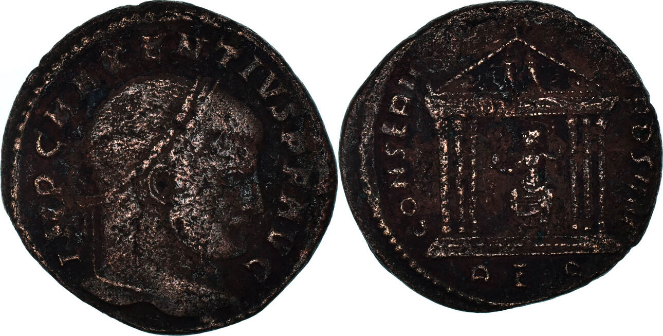 Nummus 306-312 Rome Coin, Maxentius, Rome, Bronze VF(30-35) | MA-Shops