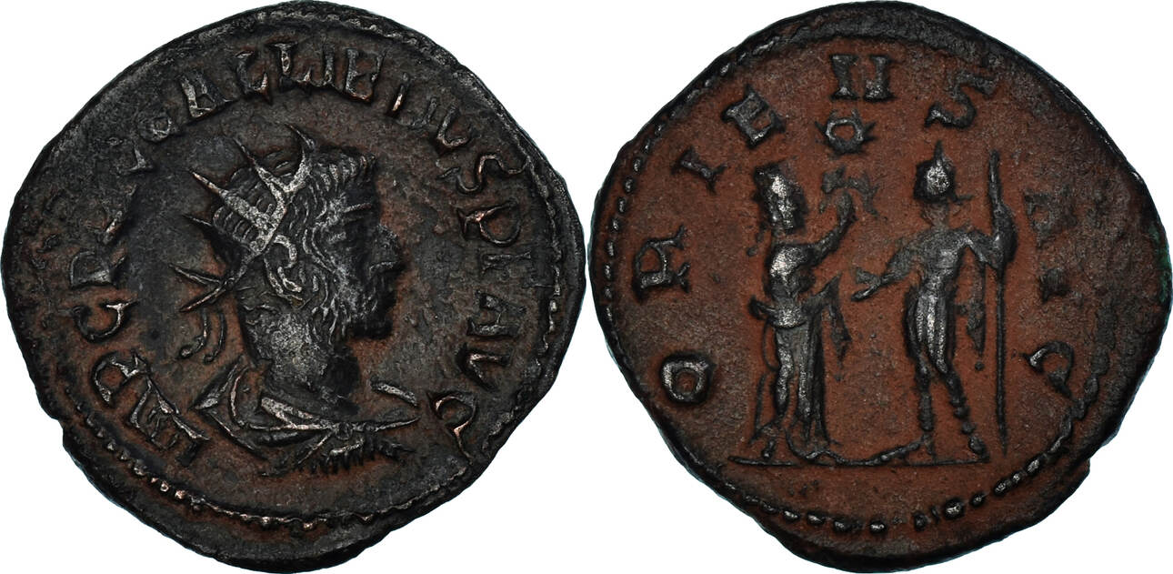 Antoninianus 253-268 Antioch Coin, Gallienus, Antioch, Billon VF(30-35 ...