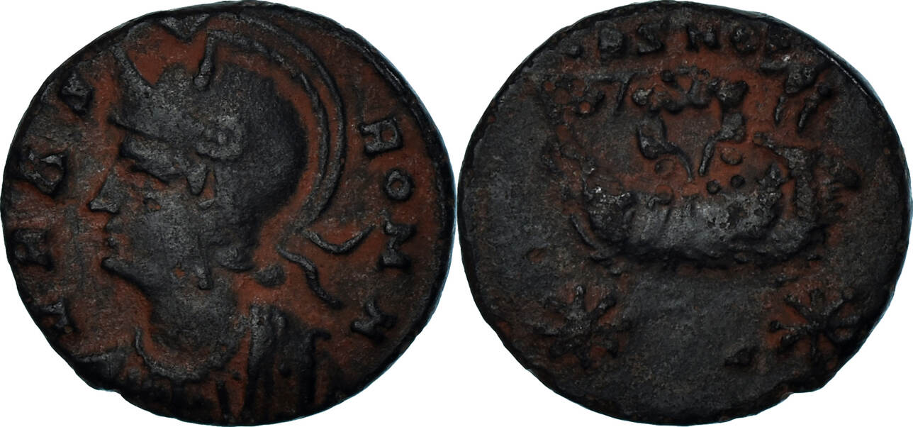 Follis 333-335 Constantinople Coin, Roma, City Commemoratives ...