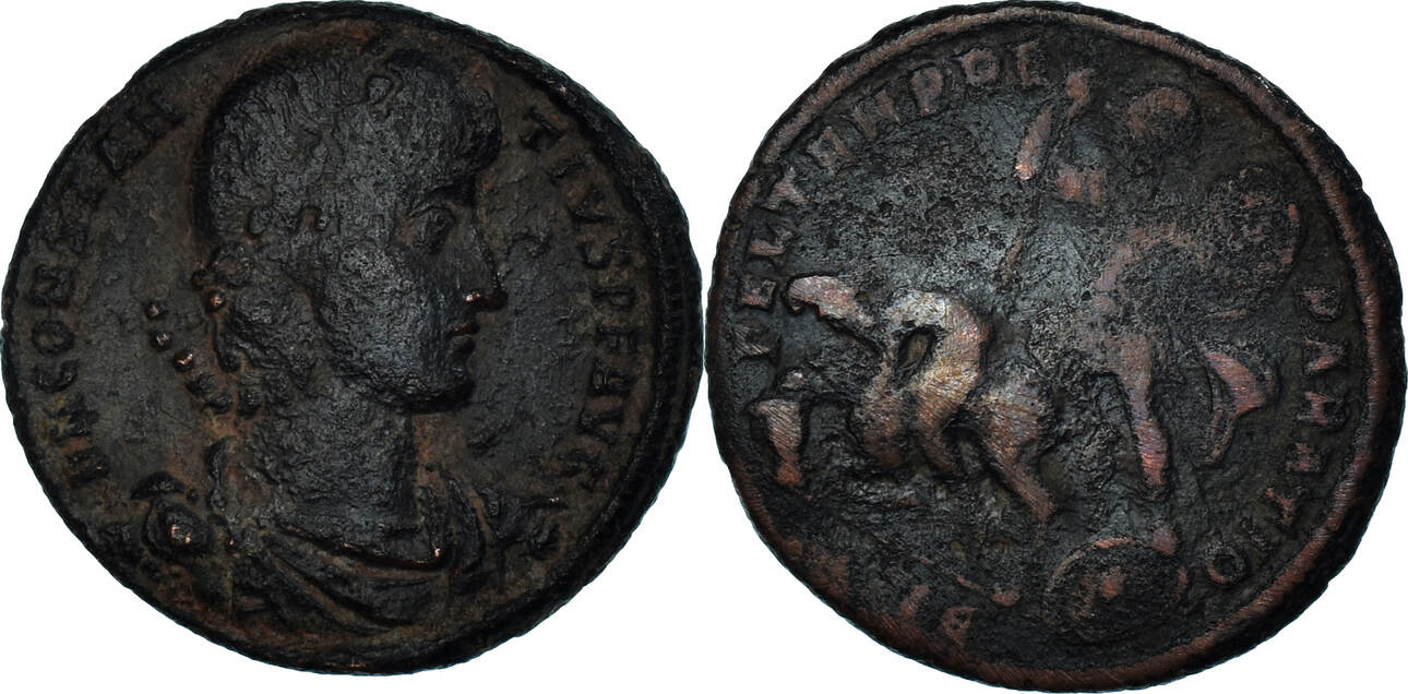 Centenionalis 337-361 Coin, Constantius II, Bronze VF(20-25) | MA-Shops