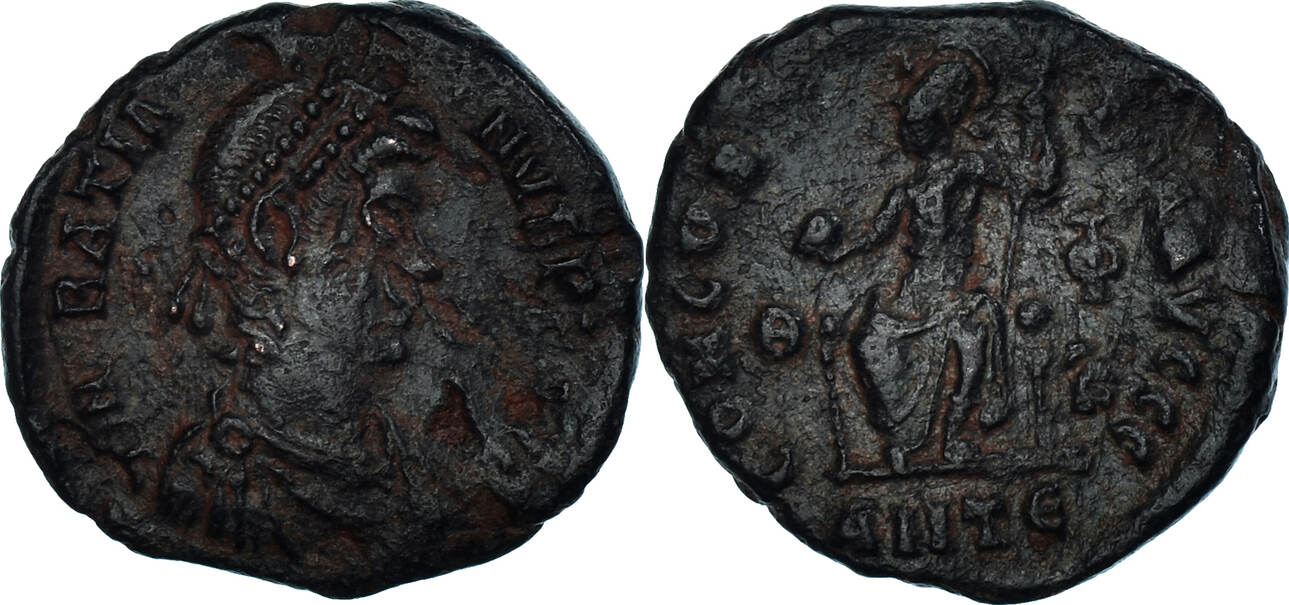 Follis 375-383 Antioch Coin, Gratian, Antioch, Bronze VF(30-35) | MA-Shops