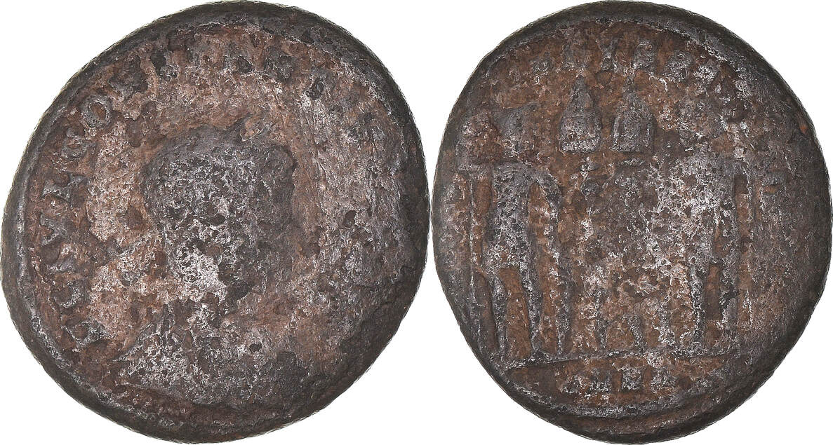 Follis 324-337 Antioch Coin, Constantius II, Antioch, Bronze F(12-15 ...