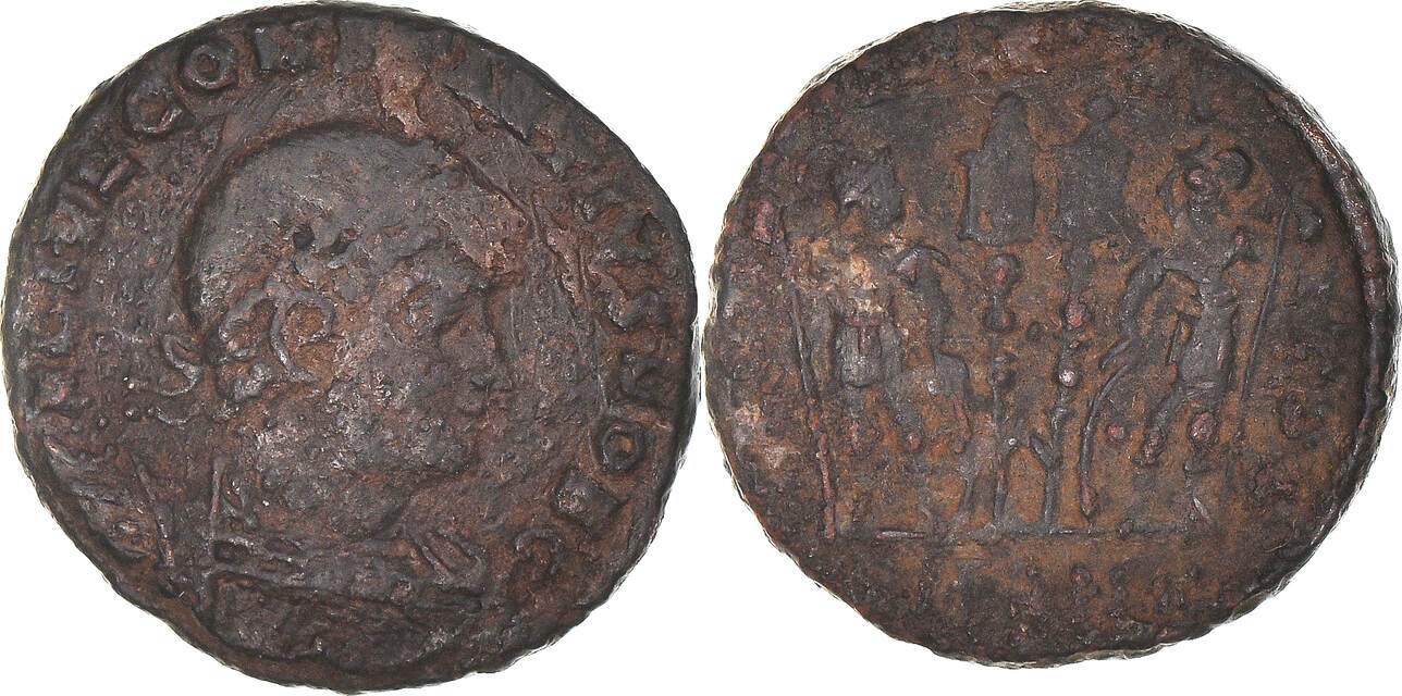 Follis 317-337 Antioch Coin, Constantius II, Antioch, Bronze VF(20-25 ...