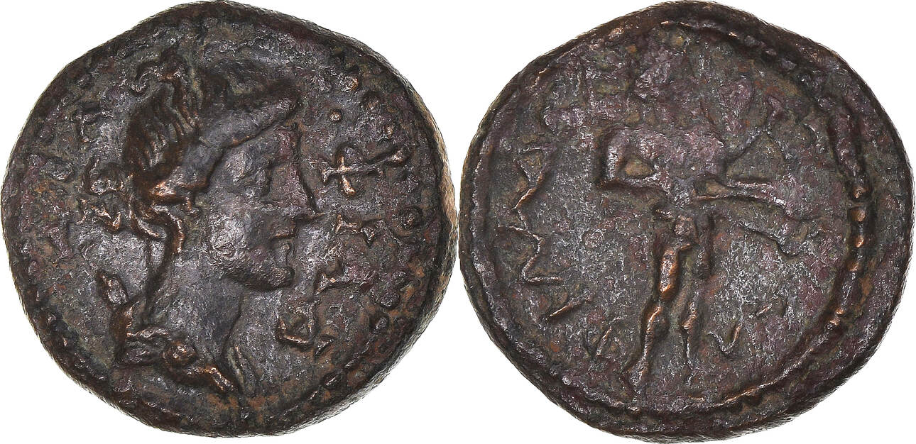 Æ ca. 30 BC-AD 276 Philadel Coin, Lydia, Philadelphia, Bronze EF(40-45 ...