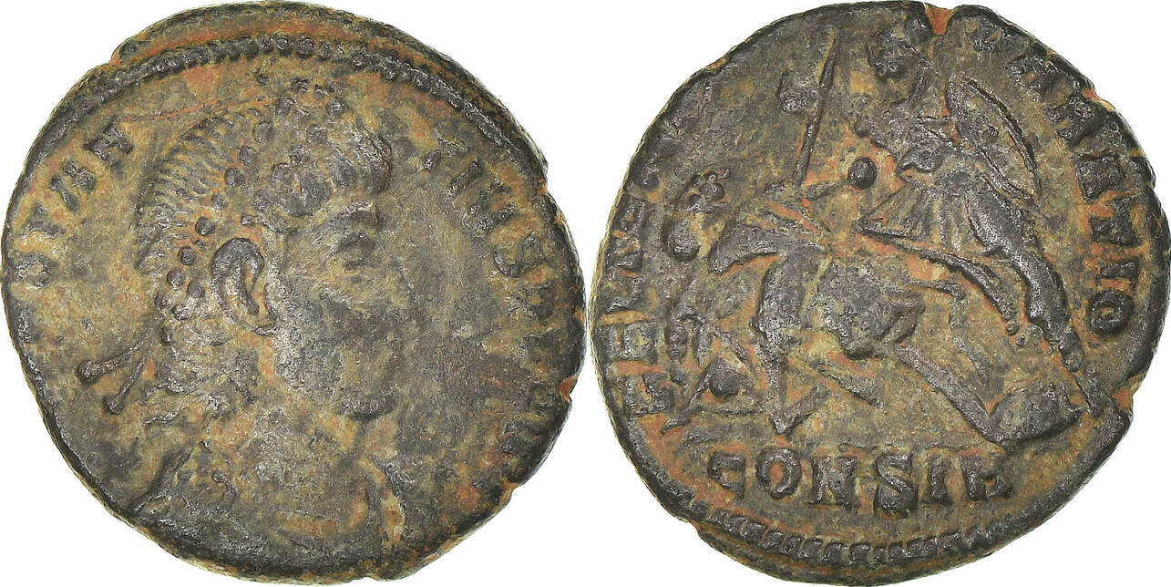 Follis 337-361 Constantinople Coin, Constantius II, Constantinople ...