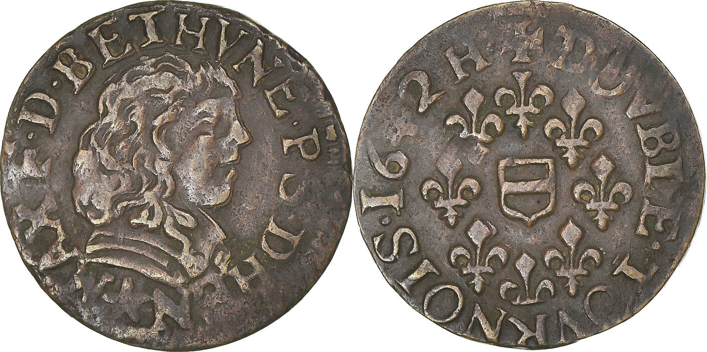 France 1642 Charleville Coin, BOISBELLE & HENRICHEMONT, Maximilien III ...