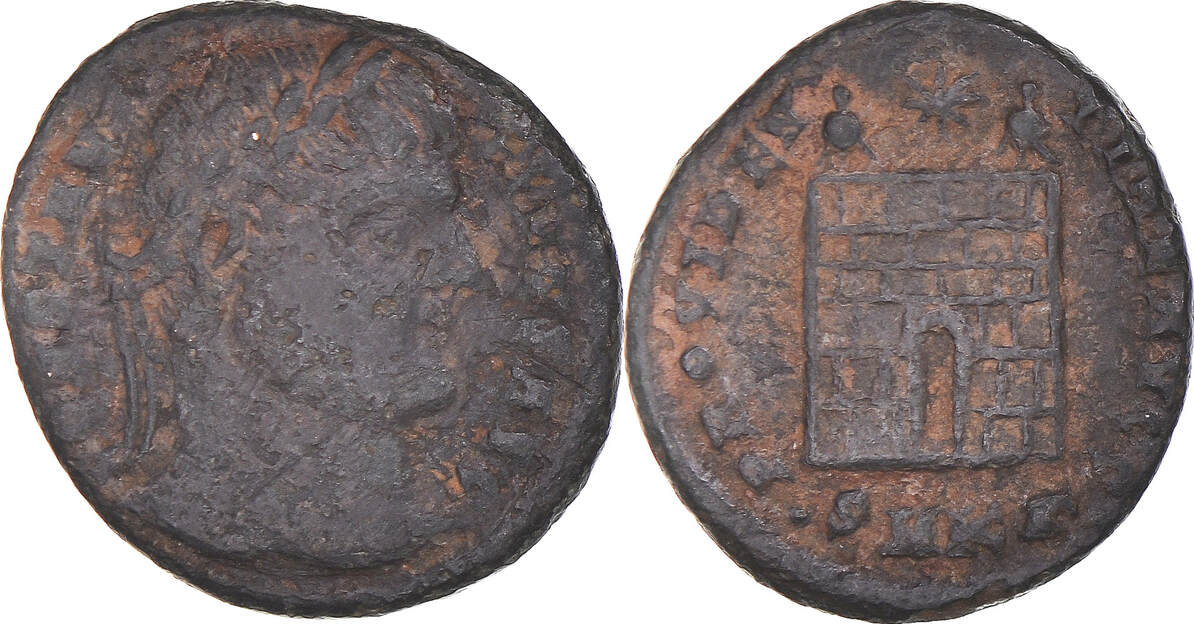 Follis 307/310-337 Cyzicus Coin, Constantine I, Kyzikos, Bronze VF(20 ...