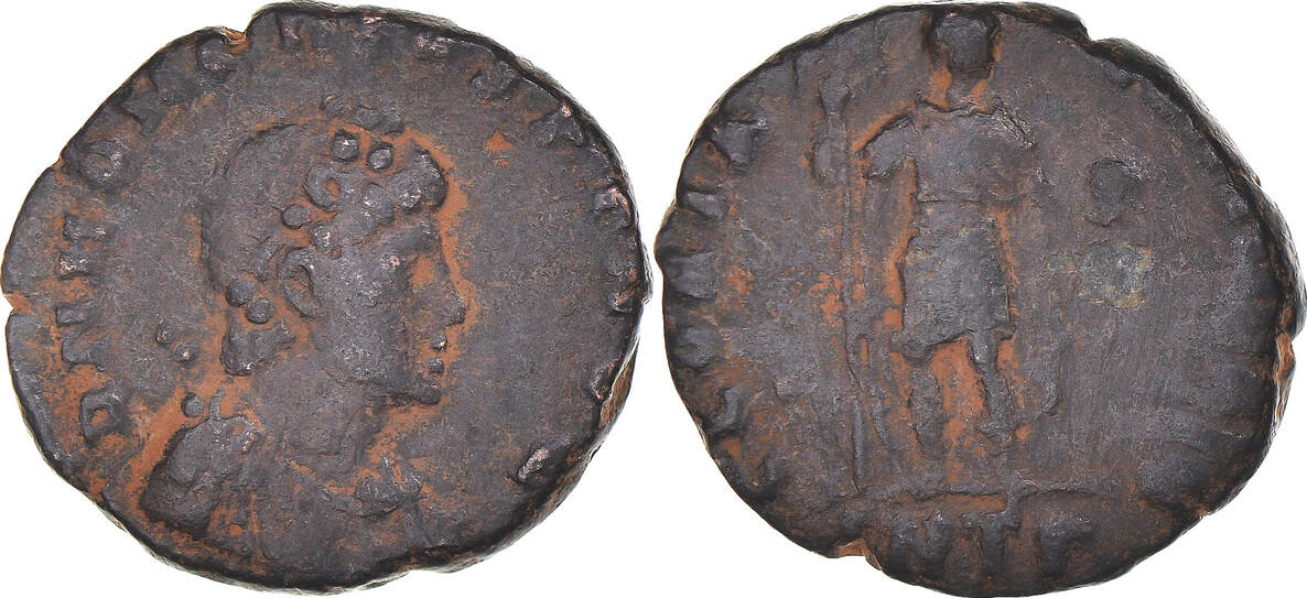Follis 393-423 Antioch Coin, Honorius, Antioch, Bronze VF(20-25) | MA-Shops