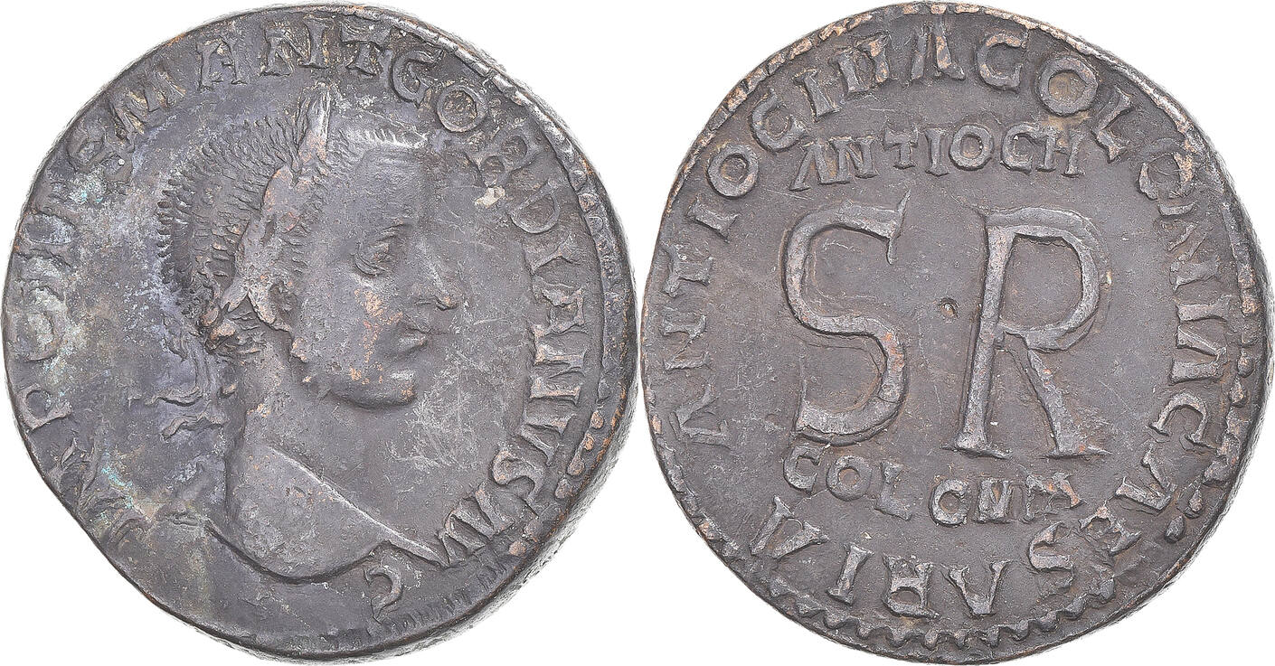 Sesterz 238-244 Antioch Coin, Pisidia, Gordian III, Antioch, Bronze EF ...
