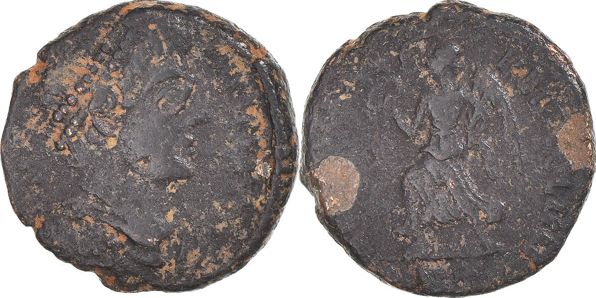 Follis 4th century AD Antioch Coin, Antioch, Bronze VF(20-25) | MA-Shops