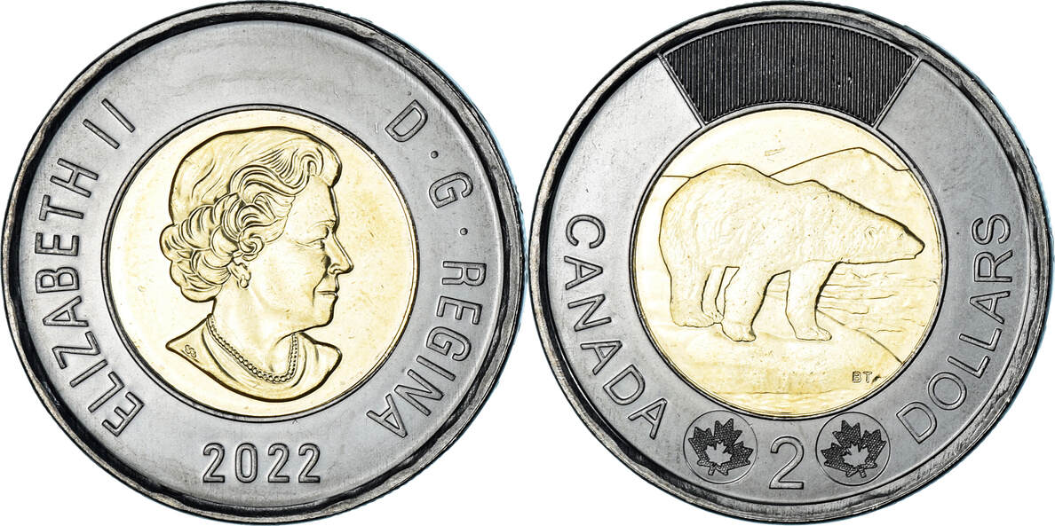 Canada 2 Dollars 2022 Royal Canadian Mint Coin, Royal Canadian Mint ...