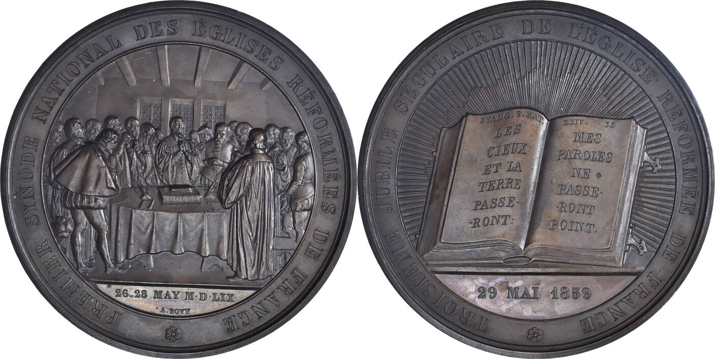 France Medal 1859 Napoléon III, Troisième Jubilé Séculaire de l’Eglise ...