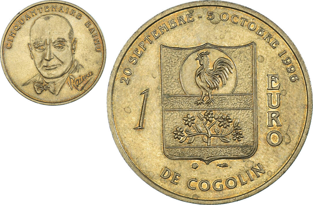 France Euro 1996 Cogolin, Copper-nickel AU(50-53) | MA-Shops