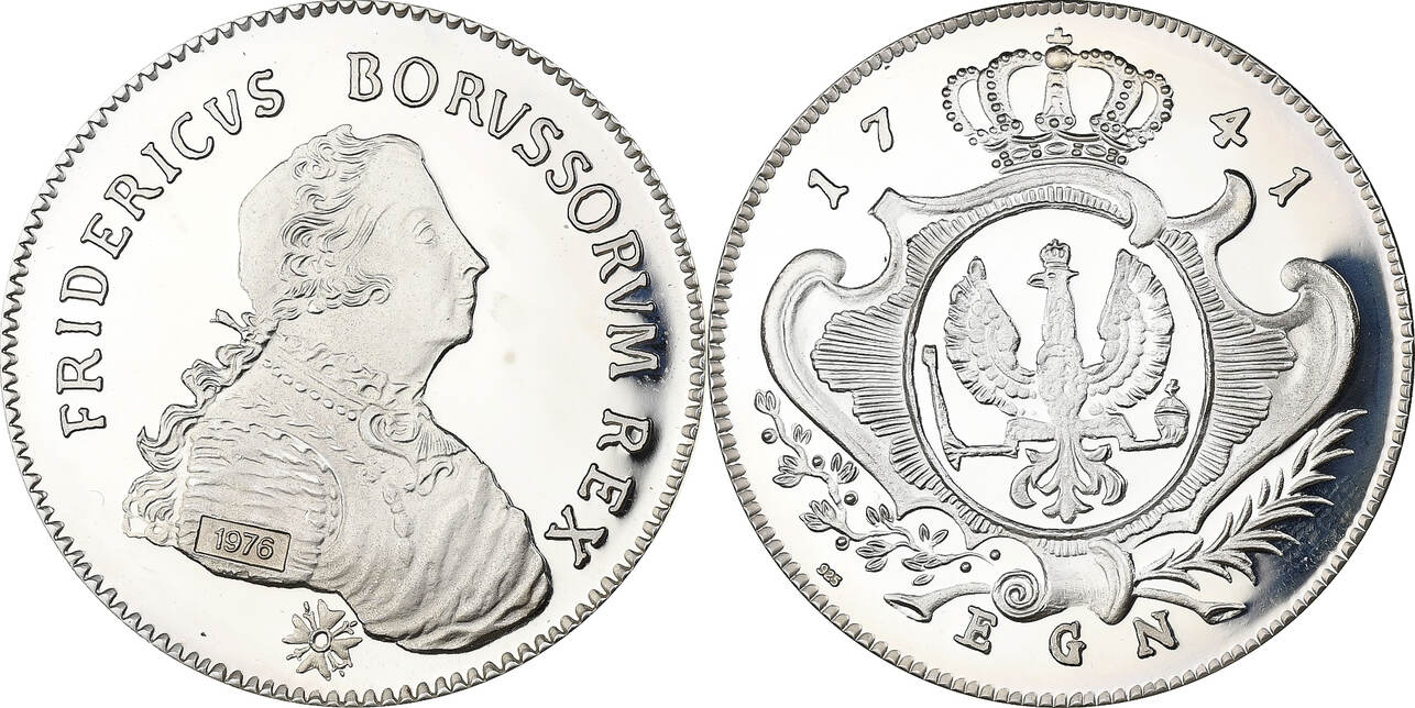 Germany Medal Fredericus Borussorum Rex, Silver MS(63) | MA-Shops